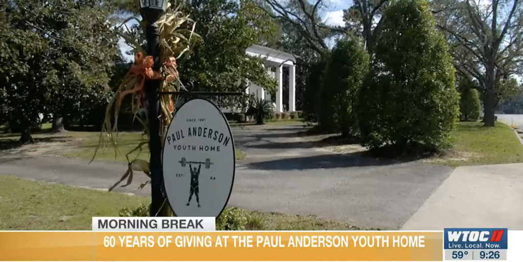 WTOC TV Shares the Good News - Paul Anderson Youth Home